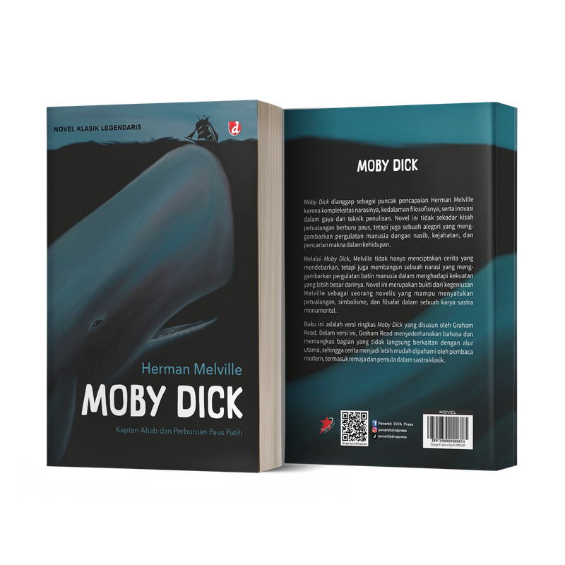 Jual Buku Moby Dick Kapten Ahab dan Perburuan Paus Putih (Novel ...
