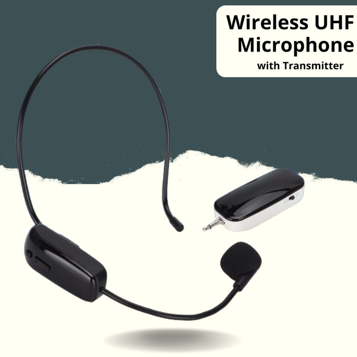 Jual Mikrofon Mic Bando Wireless 2.4Ghz Presentasi Tour Guide Imam ...