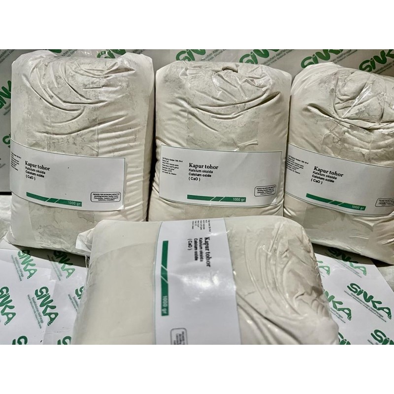 Jual cao powder calsium oxside 1kg | Shopee Indonesia