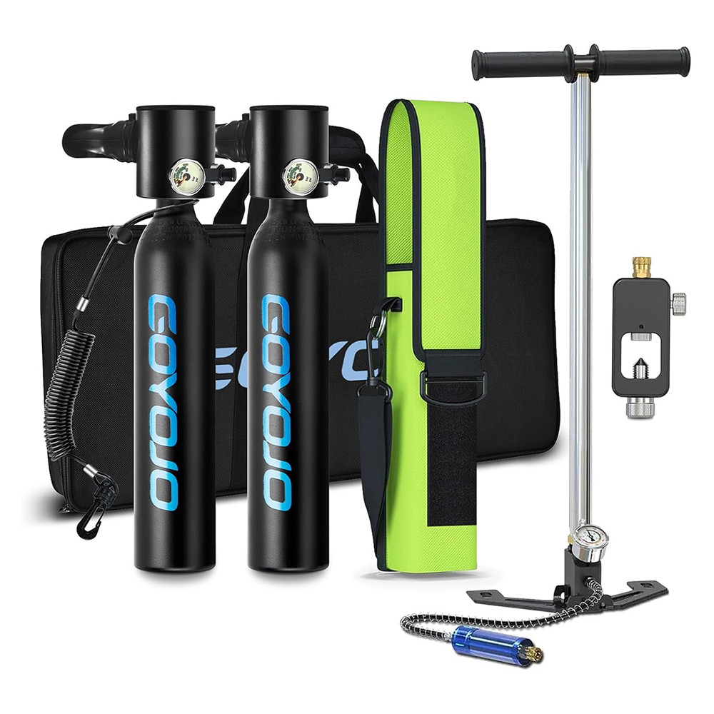 Jual HUSI Scuba Tank 0.5L Mini Diving Device Portable Lung Gear Air ...