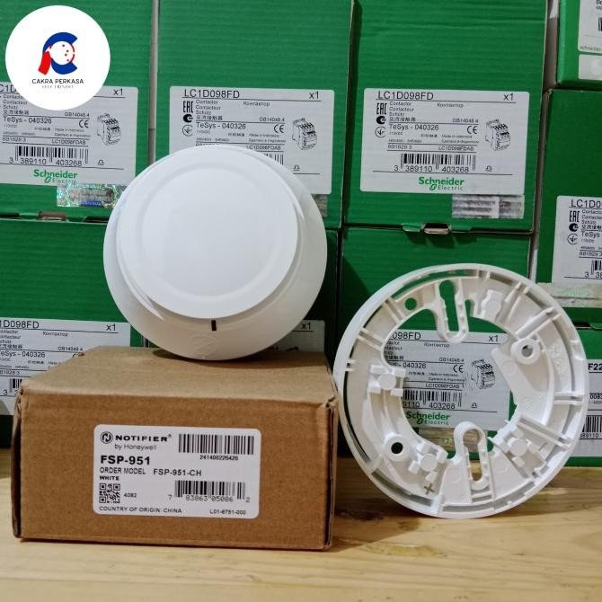 Jual Masih Ada Smoke Detector Notifier Fsp-951 + Base B501 By Honeywell ...