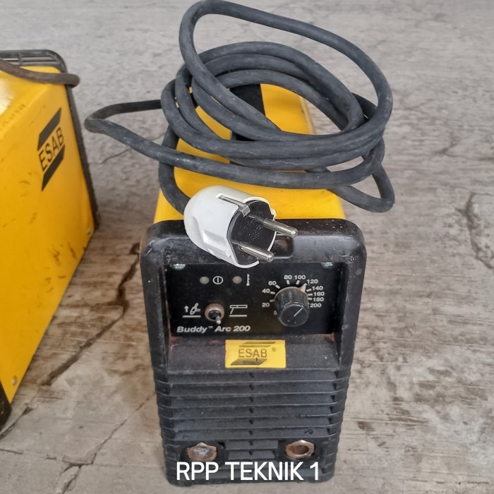 Jual MESIN LAS BEKAS MMA 200A ESAB BUDDY TRAVO LAS TRAFO LAS BEKAS LISTRIK INVERTERESAB-BUDDY ...