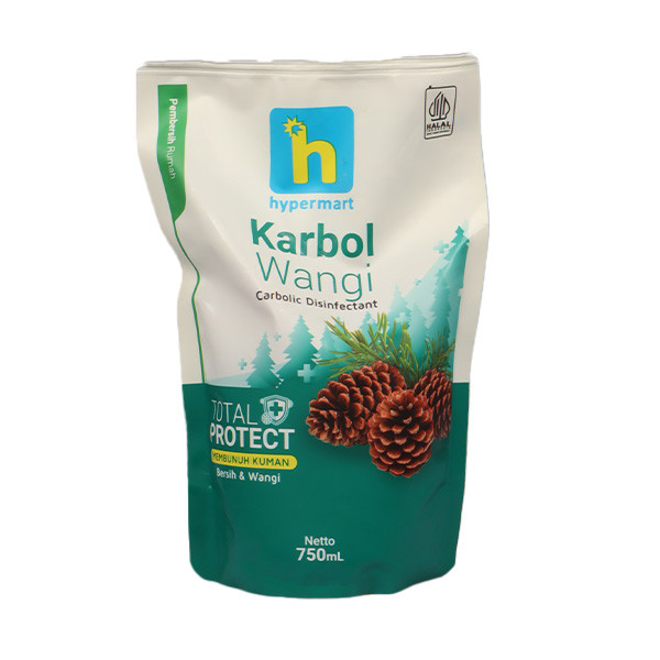Jual HYPERMART KARBOL PINE PCH 750 ML | Shopee Indonesia