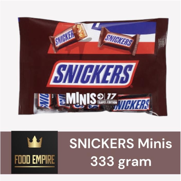 Jual SNICKERS Minis 333 gram Cokelat Snickers Mini | Shopee Indonesia
