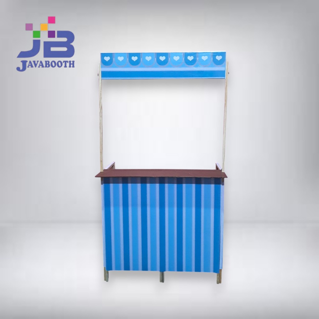 Jual Booth Portable Kayu / Booth Garis Std / Gerobak Lipat / Meja Lipat ...