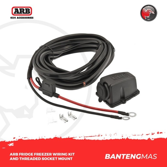 Jual ARB Fridge Freezer Wiring Kit and Threaded Socket Mount - 10900027 ...