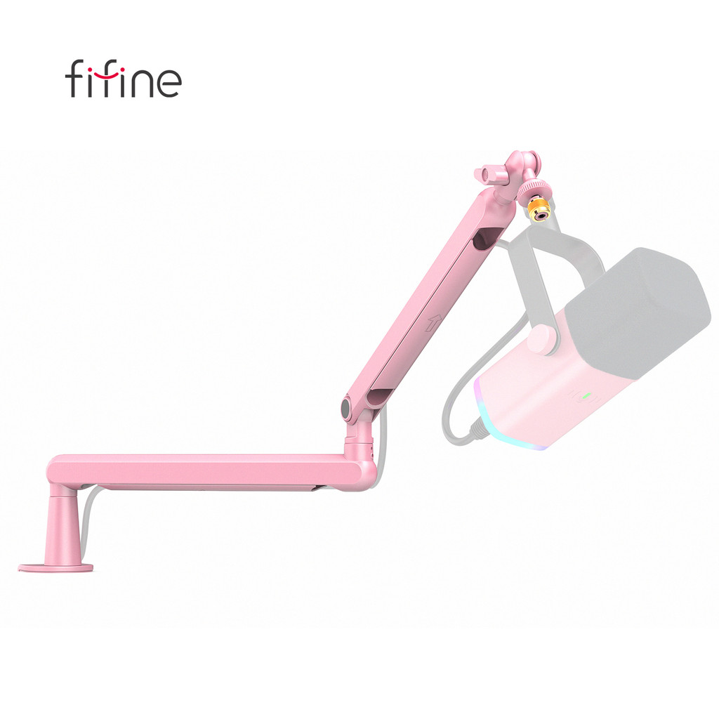 Jual BHS FIFINE Microphone Low Profile Boom ,Metal Adjustable Mic Arm ...