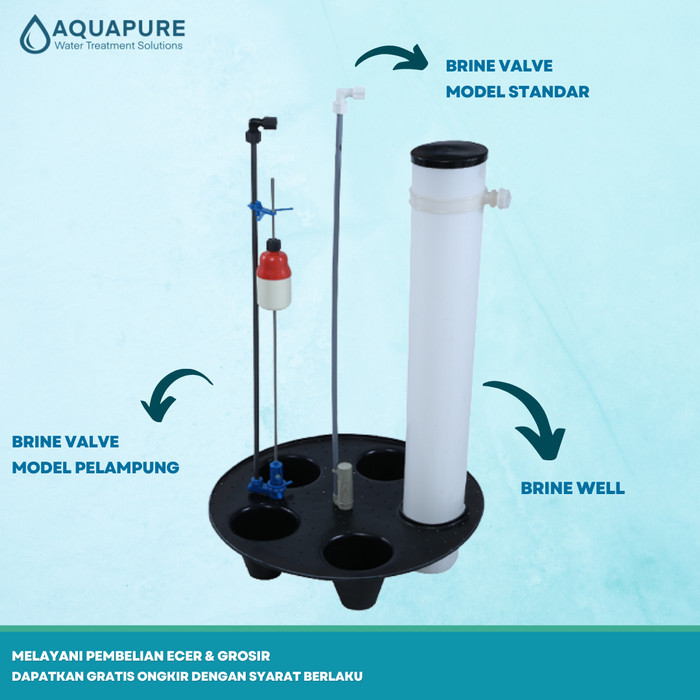 Jual Tangki Garam Kapasitas 70 liter / Brine Tank water softener ...