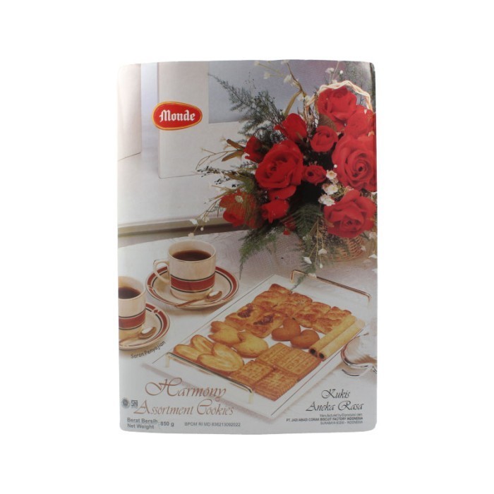 Jual Monde Harmony Assortment Cookies / Kukis Aneka Rasa Kaleng 850 ...