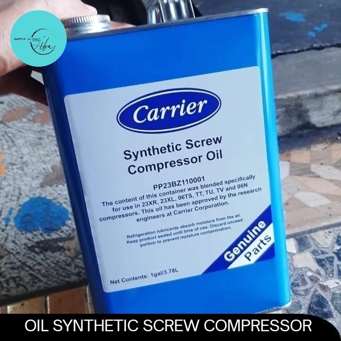 Jual Baru Oli Screw Compressor / Carrier Synthetic Screw Compressor Oil ...