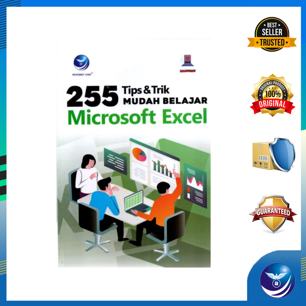 Jual Buku 255 Tips Dan Trik Mudah Belajar Microsoft Excel | Shopee Indonesia