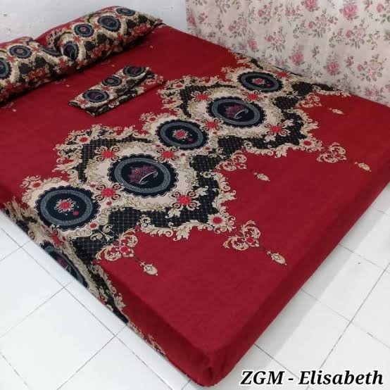 Jual ASLI SPREI HOME MADE UKURAN NO 1 MOTIF BATIK BAHAN MIKRO KODE 425 ...