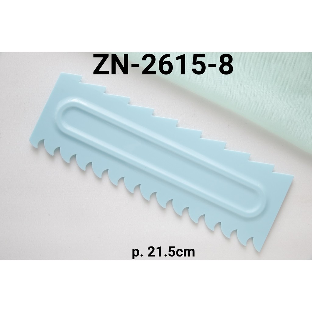 Jual ZN-2615-8 Lain - lain scrapper scraper penghalus buttercream motif ...