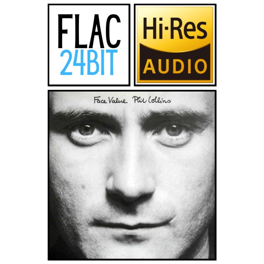 Jual Flac 24 Album Phil Collins - Face Value (2016 Remaster) (1981 ...