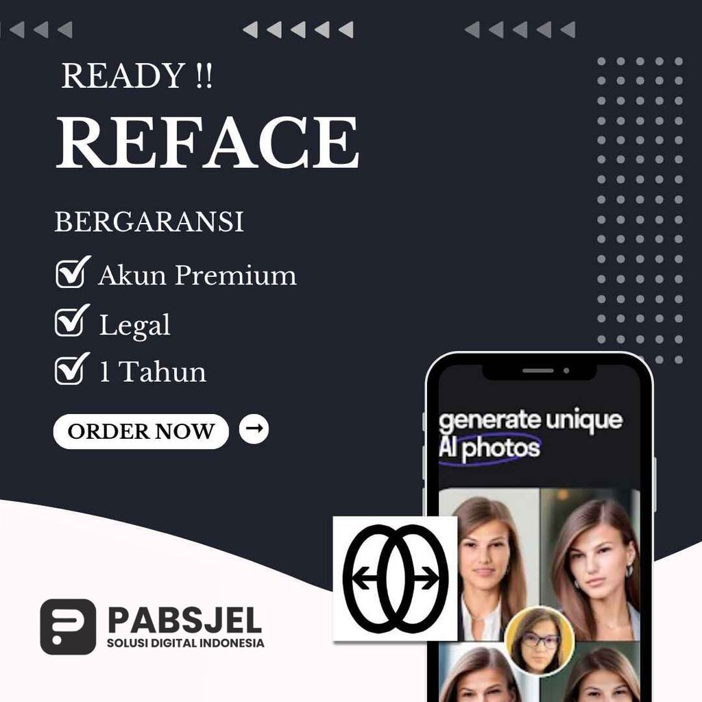 Jual Reface Pro Premium 1 Tahun AI Face Swap Bergaransi | Shopee Indonesia