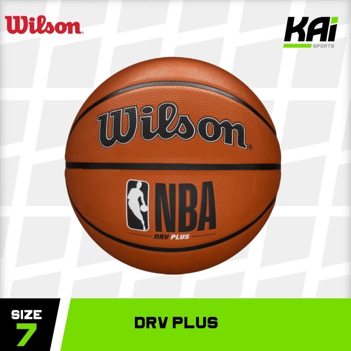 Jual bola basket wilson nba drv plus - sz 7 basketball [kualitas ...