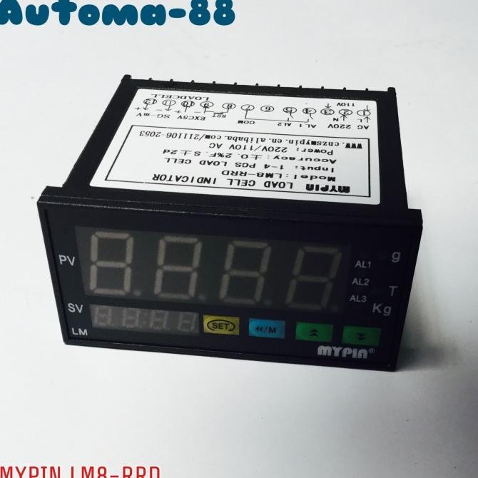 Jual Mypin LM8-RRD Loadcell Load Cell Digital Weighing Controller Indicator | Shopee Indonesia