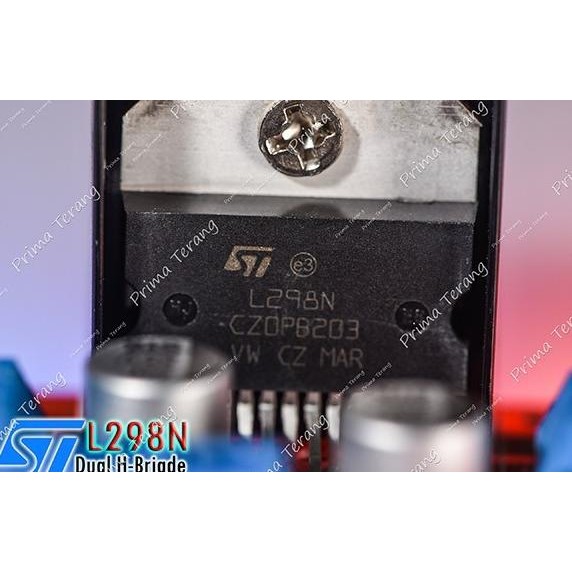 Jual [Goodbest] Modul L298N Motor Driver Dual H-Bridge Module arduino ...