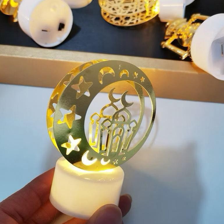 Jual Lampu Lebaran Led Lentera Idul Fitri/Ornamen Lilin Hiasan Lebaran ...