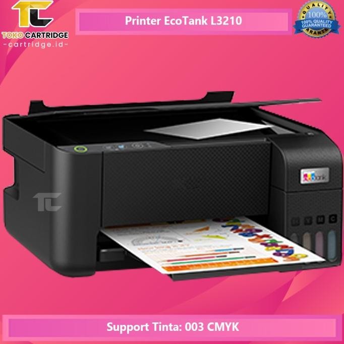 Jual Printer Epson Ecotank L3210 All-In-One (Print - Scan - Copy) New Kode 4670 | Shopee Indonesia