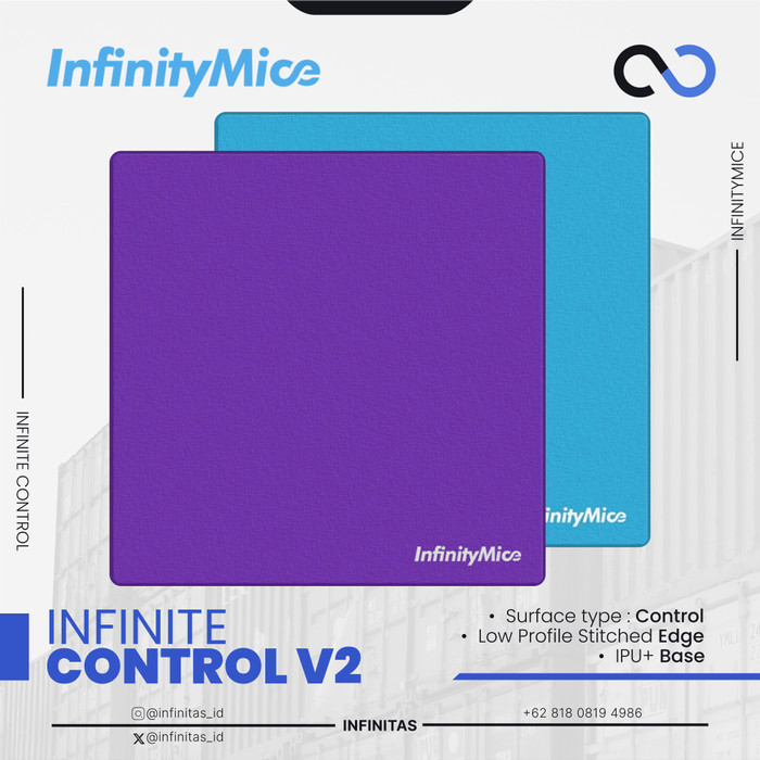 Jual BEBAS ONGKIR - Infinity Mice Infinite Control V2 Gaming Mousepad ...