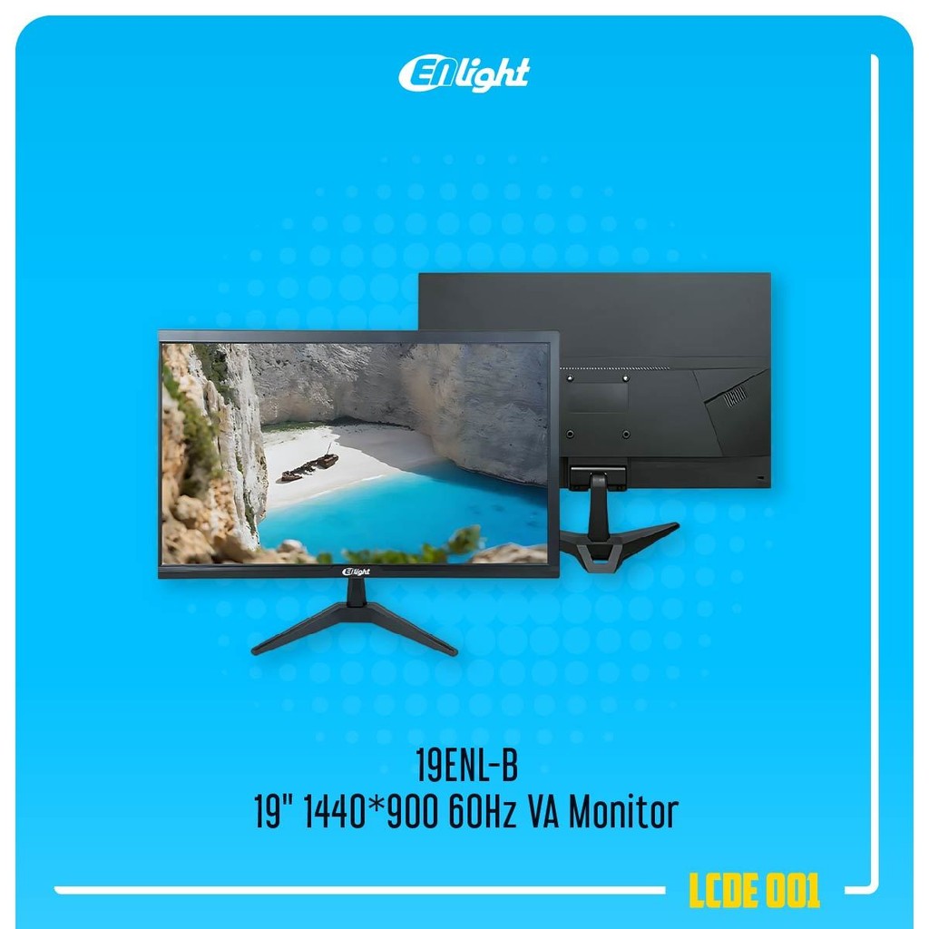 Jual Enlight 19ENL-B 19" 1440*900 60Hz Wide Angle VA Panel Monitor ...