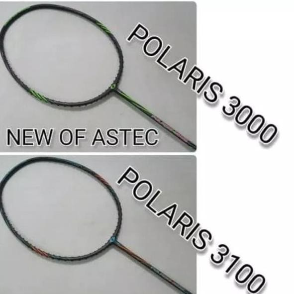 Jual RAKET BADMINTON ASTEC POLARIS 3000 DAN 3100 ORIGINAL FRE GRIP ...