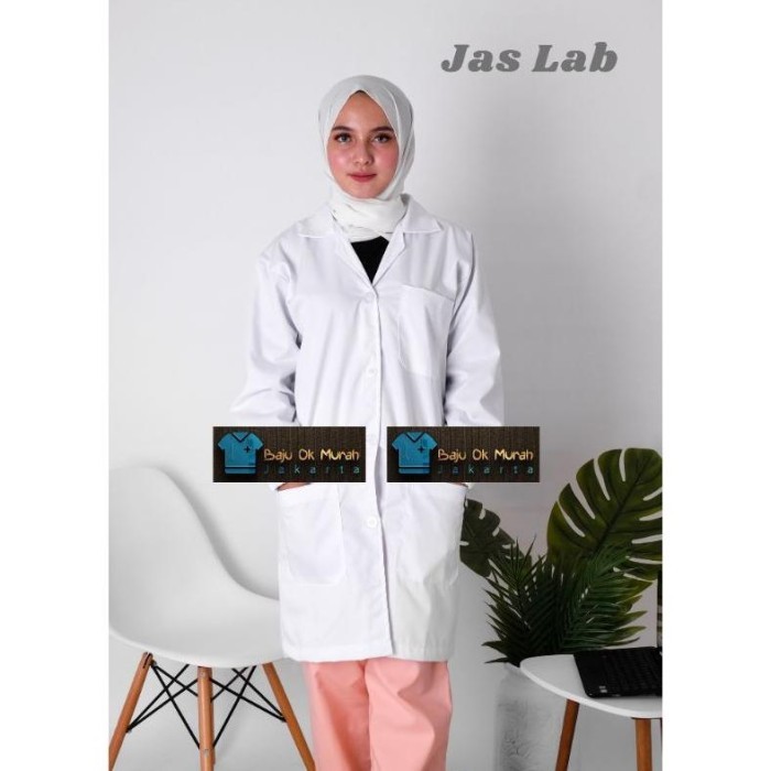 Jual Jas Laboratorium / Jas Lab / Lab Coat /Jas Lab Sma /Jas Lab Kuliah ...