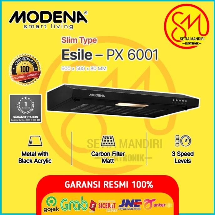 Jual Cooker Hood Modena Px 6001 Original Dan Terpercaya | Shopee Indonesia