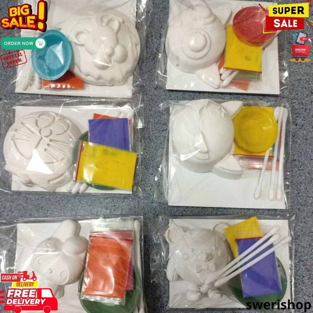 Jual Mainan Mewarnai Melukis Patung Isi 24 Pcs D Best Seller | Shopee ...