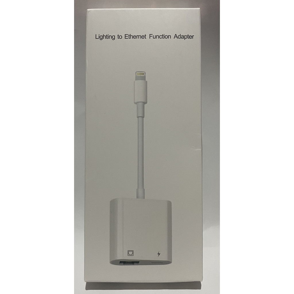 Jual HARGA DISC - iPhone iPAD Lightning to LAN Ethernet RJ45 Function ...