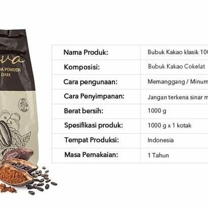 Jual JAVA DARK COCOA POWDER 1000G DARK CHOCOLATE| ASLI (BUKAN REPACK ...