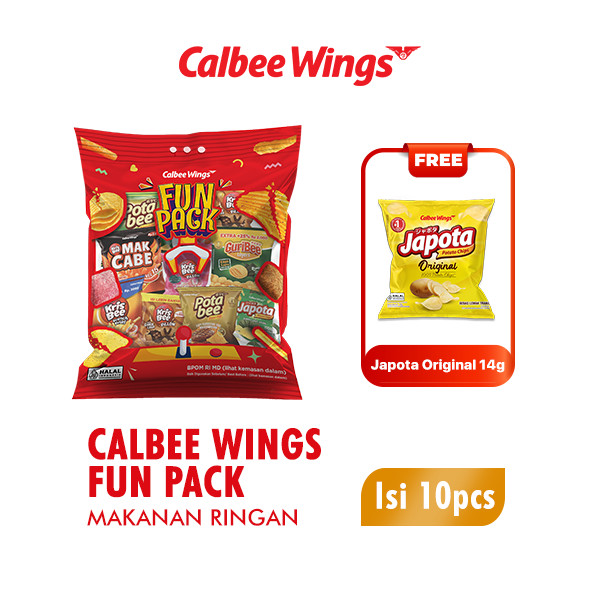 Jual Fun Pack Calbee Free Japota Original 14gr | Shopee Indonesia