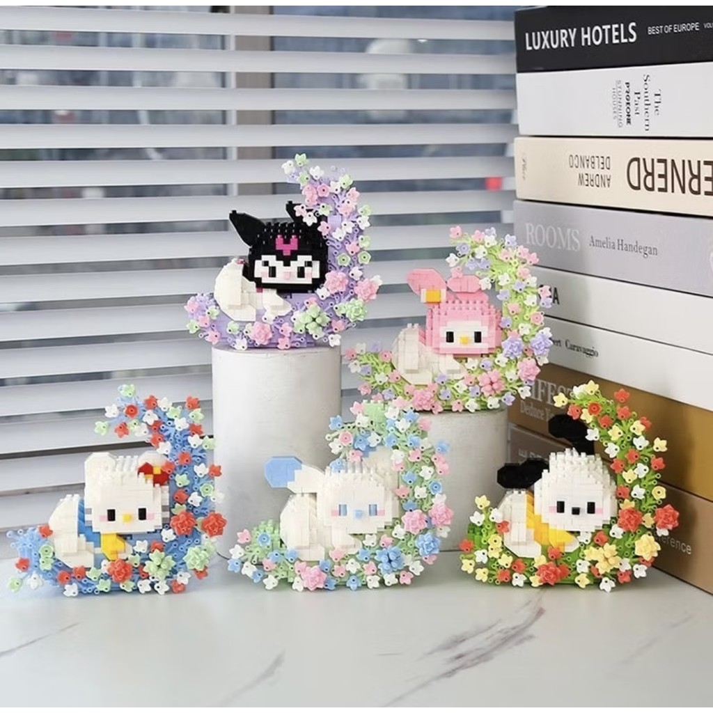 Jual SMU - Mainan Bricks Sanrio MINI Building Micro Partikel Blok DIY ...