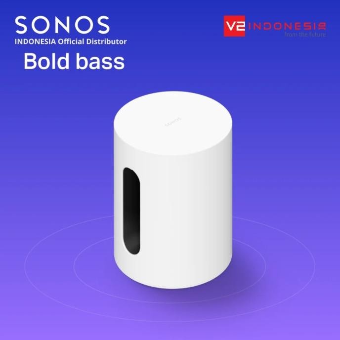 Jual Sonos Sub Mini Wireless Subwoofer - White New Stok | Shopee Indonesia