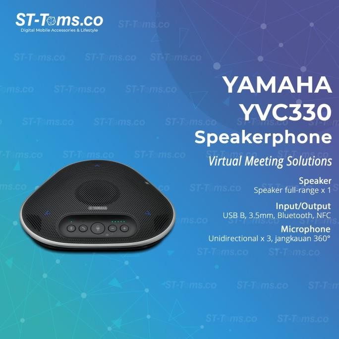Jual Yamaha Yvc-330 Yvc330 Speakerphone Bluetooth For Conference Speaker New Stok | Shopee Indonesia