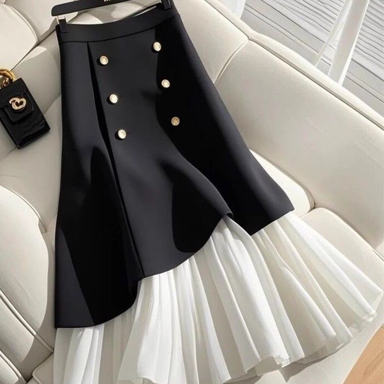 Jual Rok Slim Fit Panjang Sedang Wanita Pinggang Tinggi Rok Panjang ...