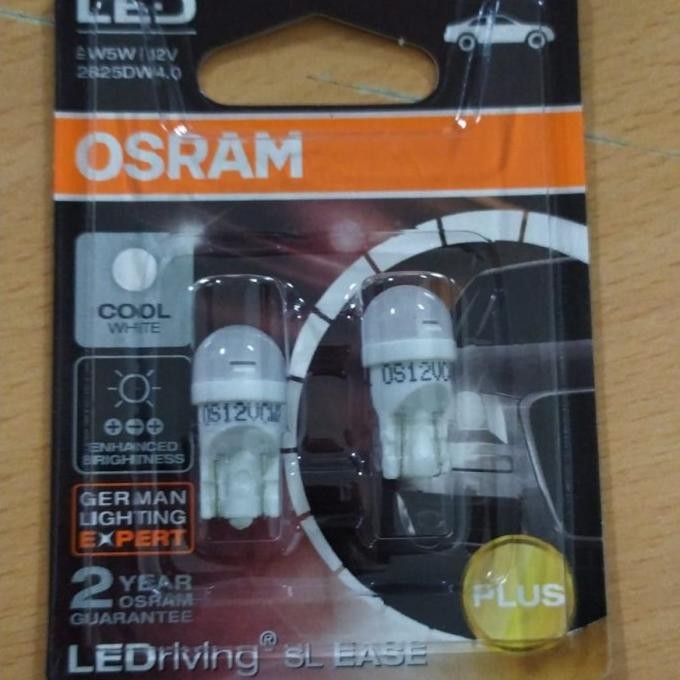 Jual Lampu - Led Osram T10 W5W Putih White Untuk Lampu Kota Senja Kabin ...