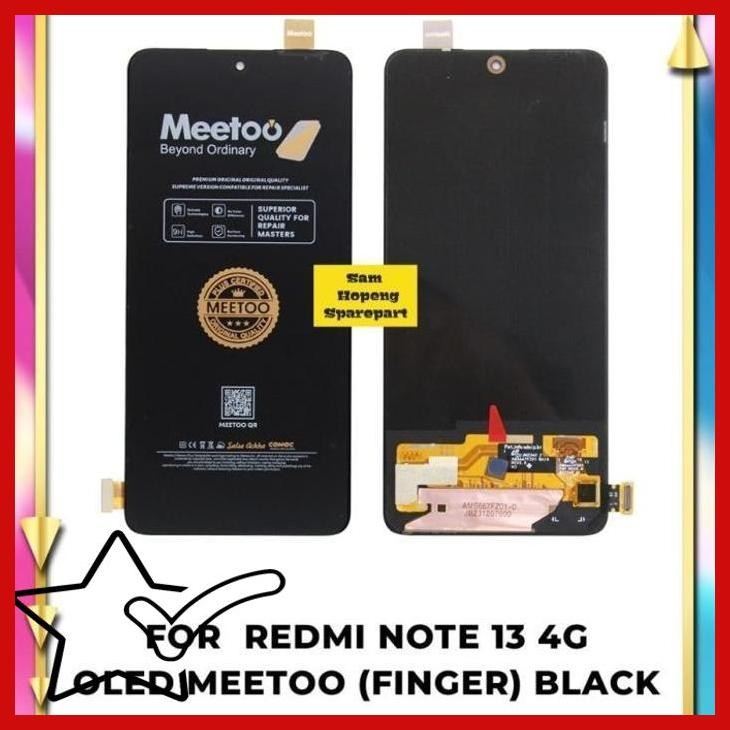 Jual [SAM] LCD TOUCHSCREEN OLED MEETOO FINGER COMPATIBLE XIAOMI REDMI NOTE 13 4G | Shopee Indonesia