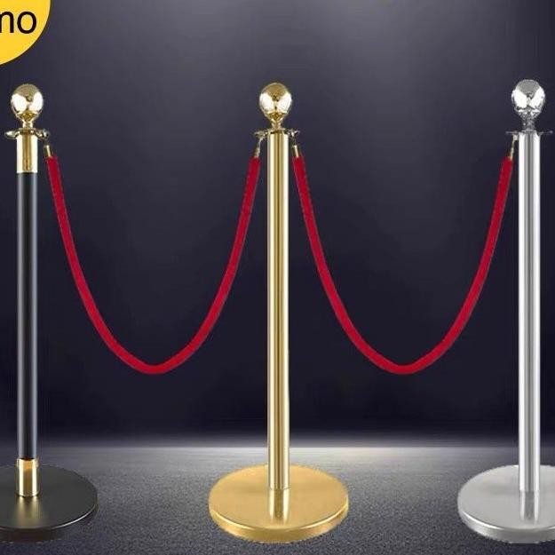 Jual Tiang Antrian Gold Tiang Antrian Tiang Pembatas Pembatas Antrian ...