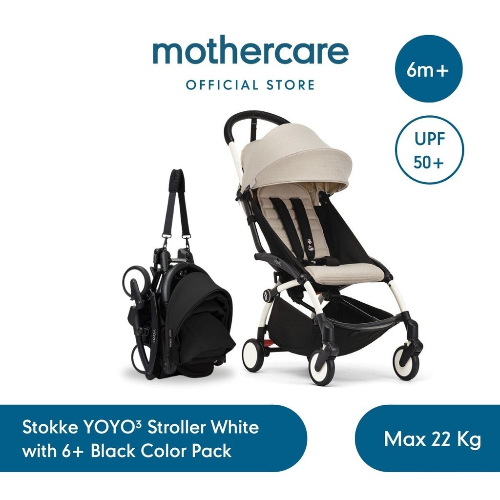 Jual Stokke YOYO³ Complete Stroller with 6 Months+ Color Pack - Kereta ...