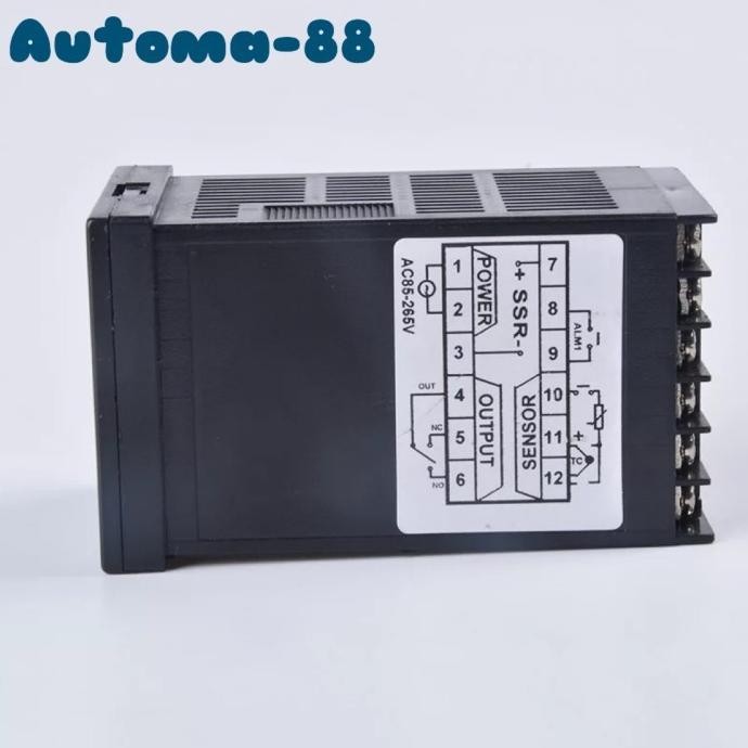Jual DIGITAL PID TEMPERATURE CONTROLLER INDICATOR RTD PT100 OUT RELAY ...