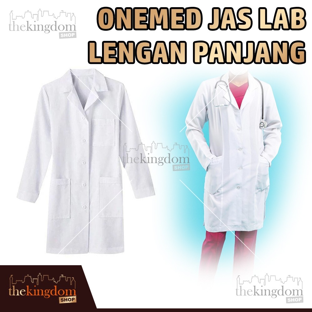 Jual Onemed Jas Lab Lengan Panjang Medis Praktikum | Shopee Indonesia