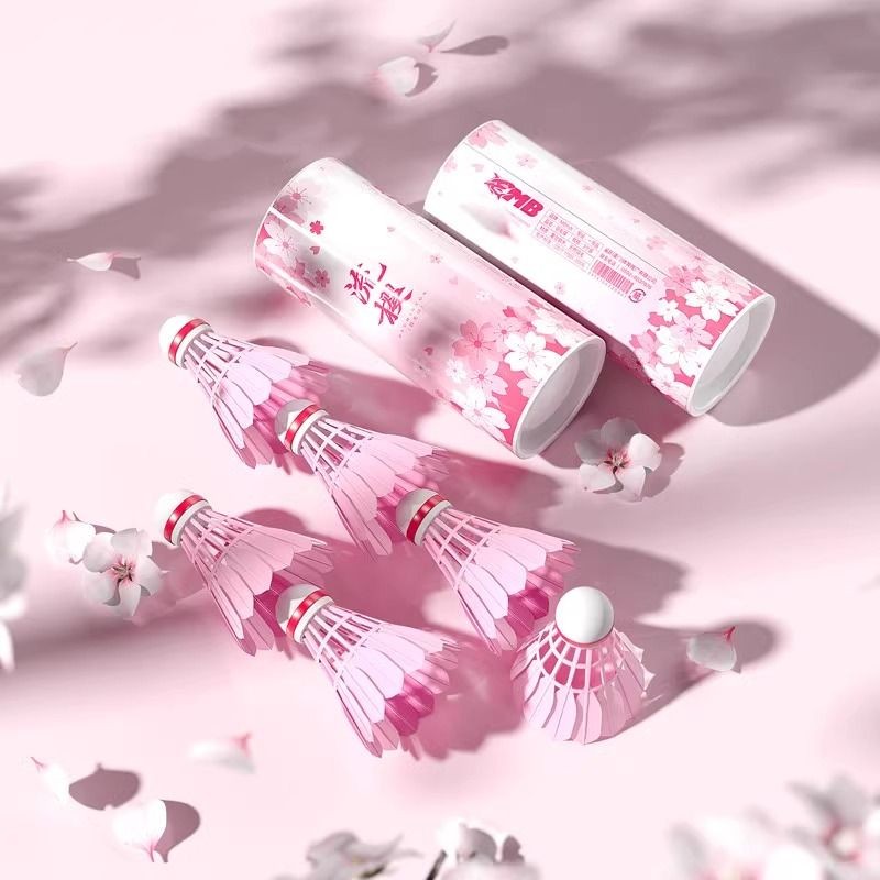 Jual Pink Badminton Ultra-light Training Flowing Cherry Combination ...