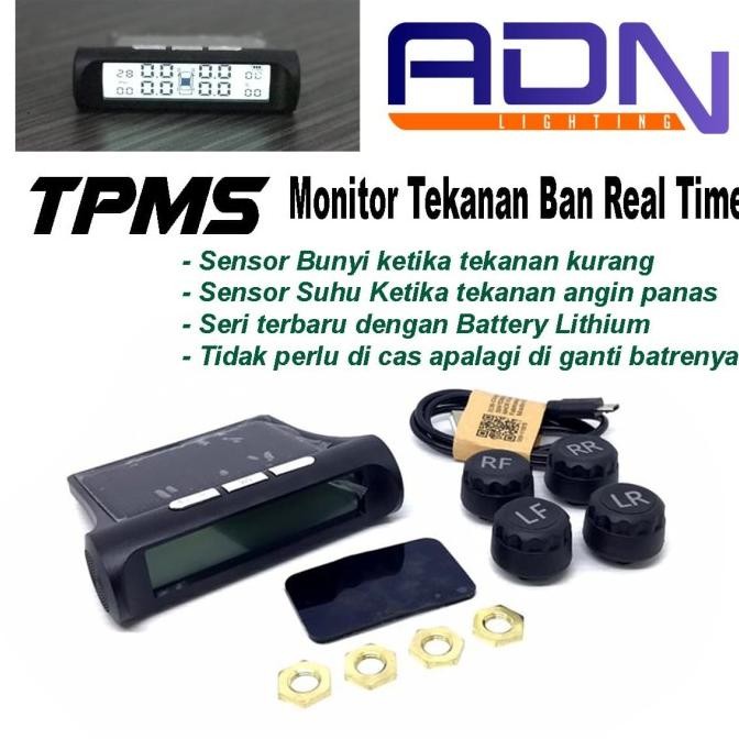 Jual Promo TPMS Monitor Tekanan Angin Real Time Tire Preasure Alarm ban ...