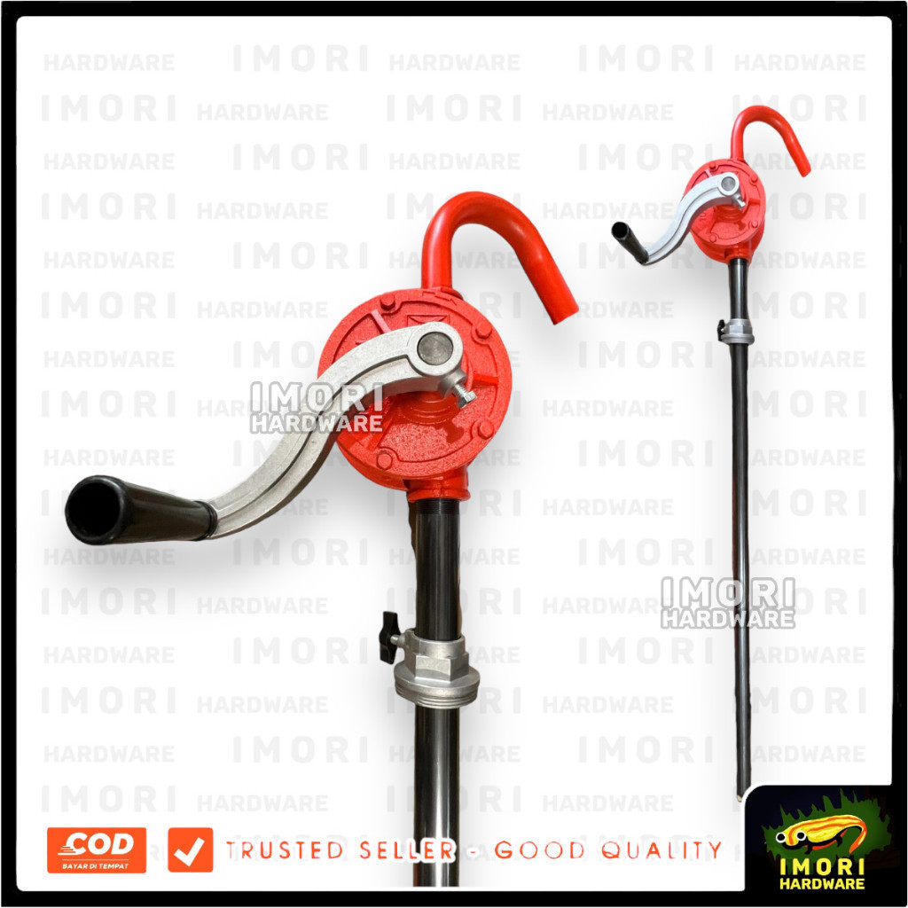 Jual [6 pcs] ORIENTAL Pompa Oli Manual Putar Minyak Drum Hand Rotary ...