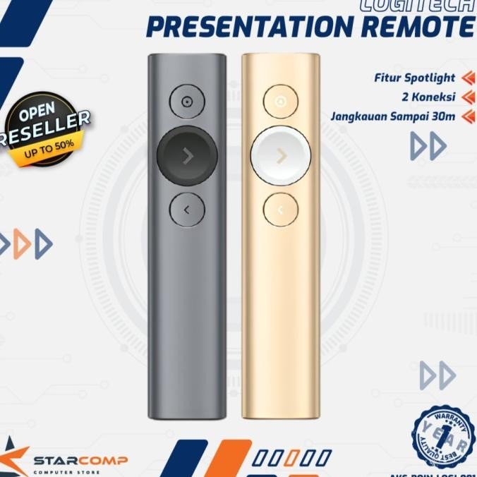 Jual Logitech Pointer Presentation Spotlight Remote Pointer New Stok ...