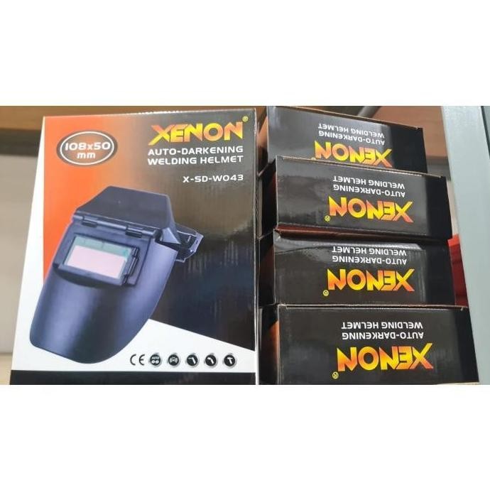 Jual Xenon Helm Las Otomatis Auto Dark Daarkening Xenon Welding Mask ...