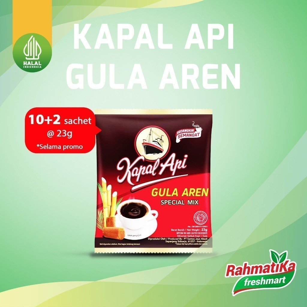 Jual Kapal Api Special Mix Kopi Gula Aren 23g (1 Renceng) | Shopee ...