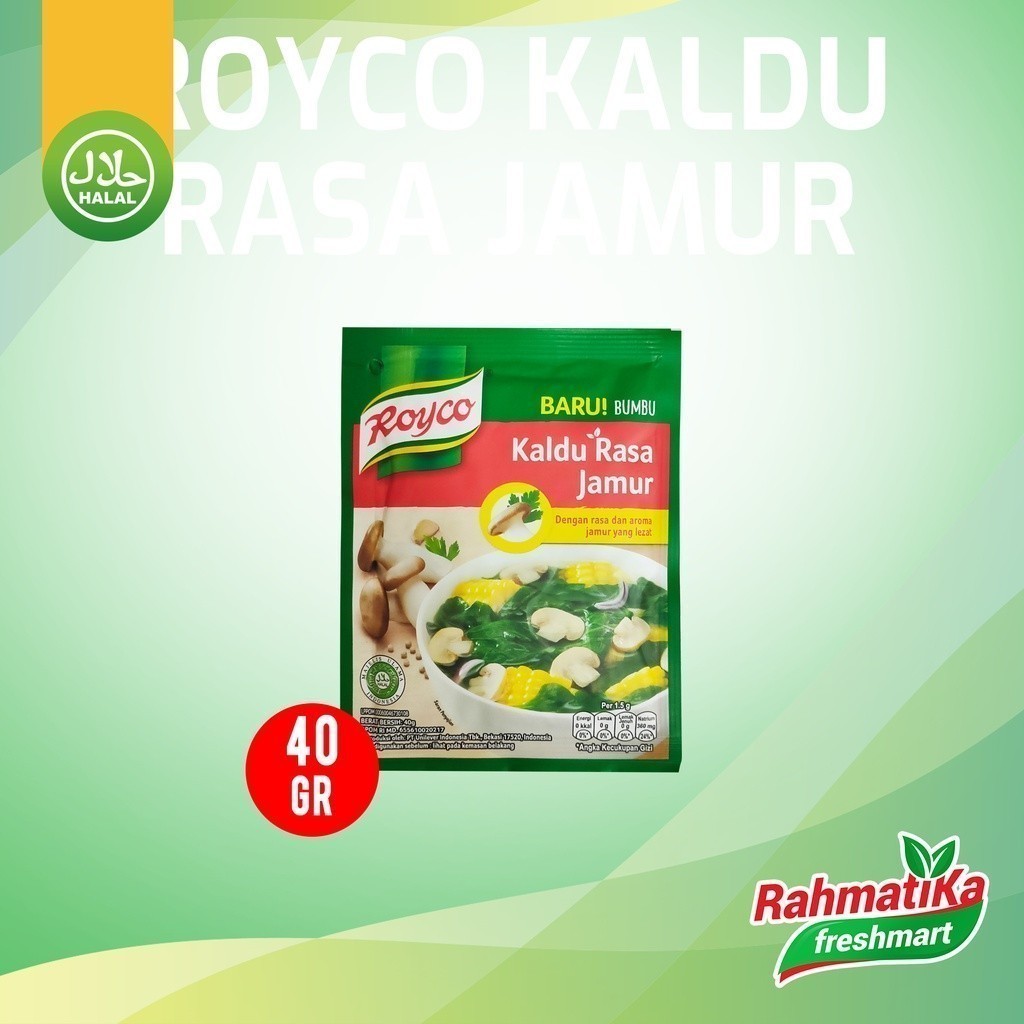 Jual Royco Jamur / Penyedap Rasa Kaldu Jamur 40 gram (Bumbu Dapur ...